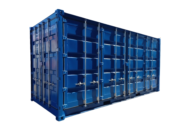 Contenedor maritimo 20’ open side - nuevo - Eco Containers